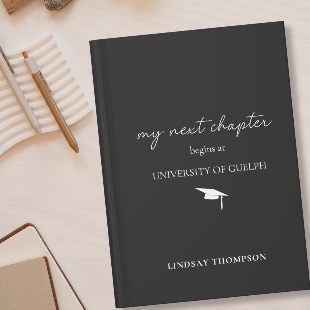 Graduation Journal, Custom Notebook, Graduation Party Guestbook, 2025 ...