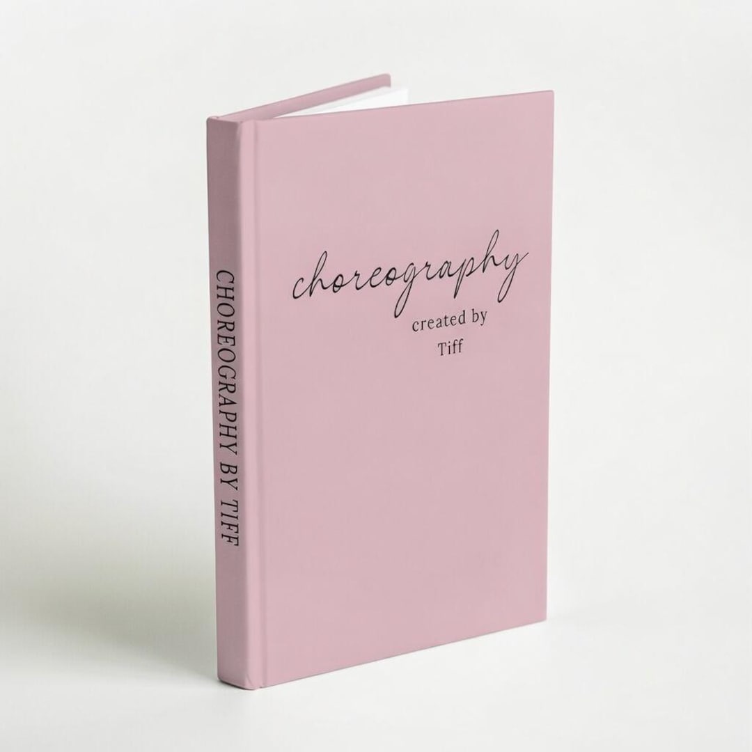 Choreography Journal, Dance Notebook, Dance Teacher Gift, Dance Team ...