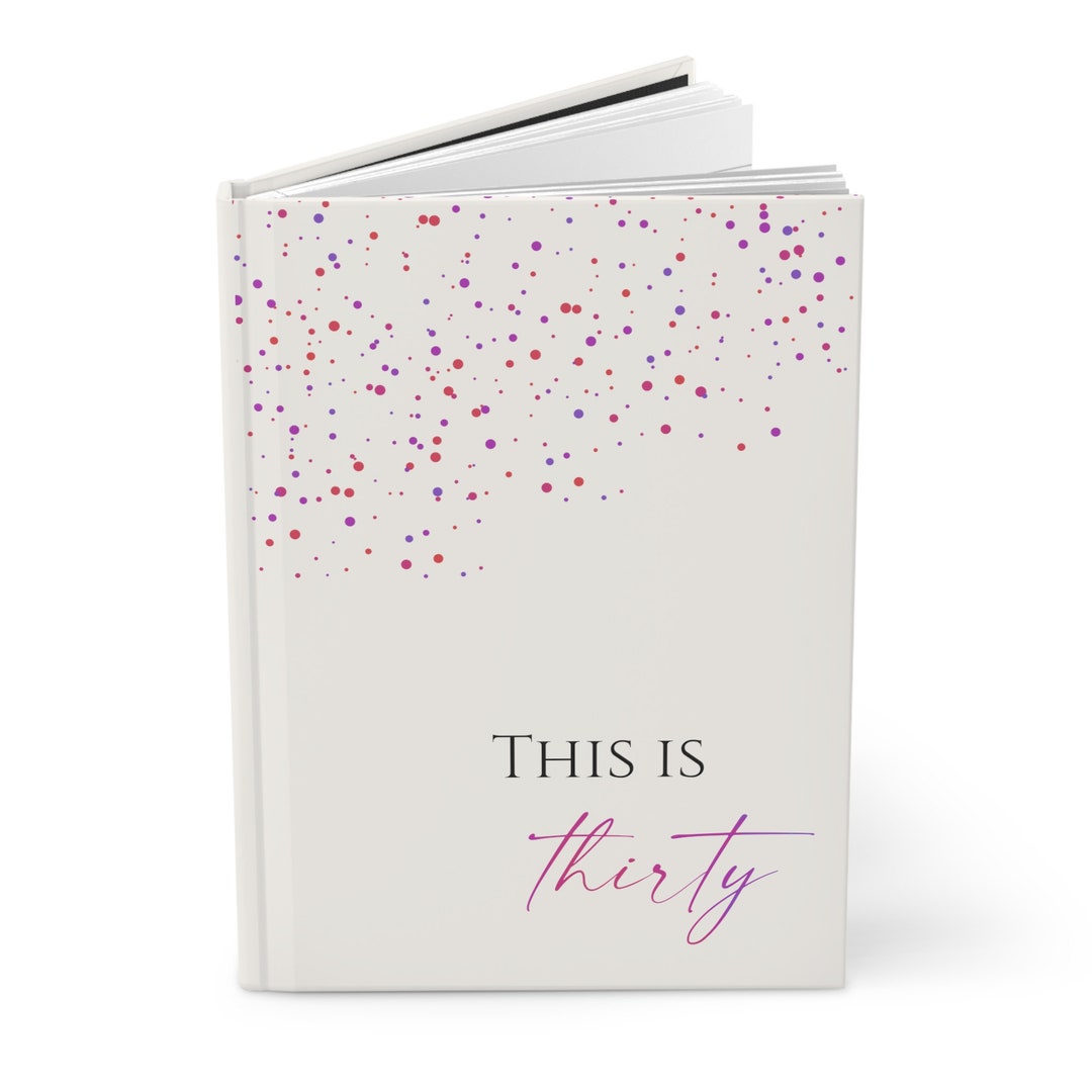 Personalized Birthday Book Gift, Party Guestbook, Custom Journal for ...