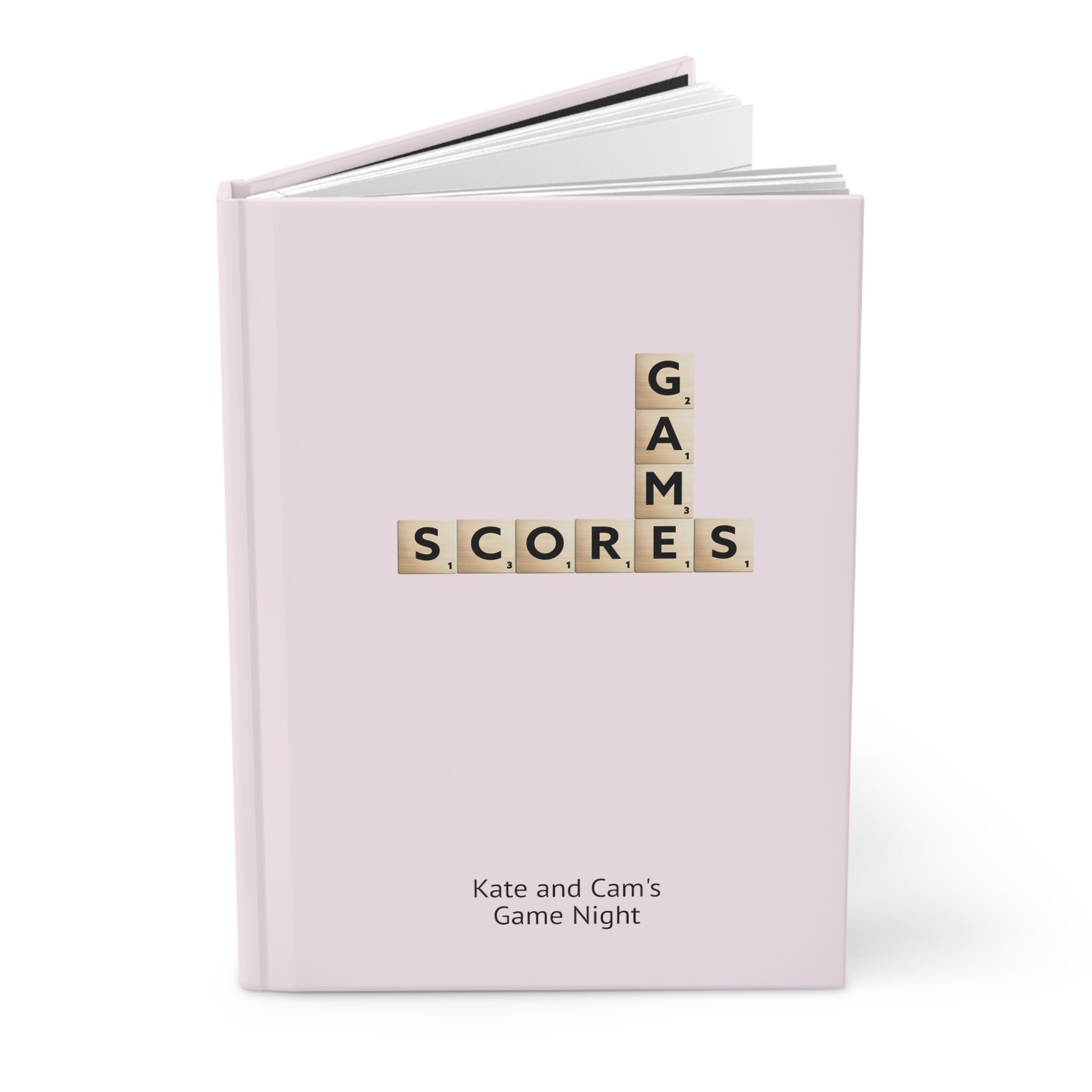 Game Score Book Custom Playing Cards Scorebook Family Board Game Night ...