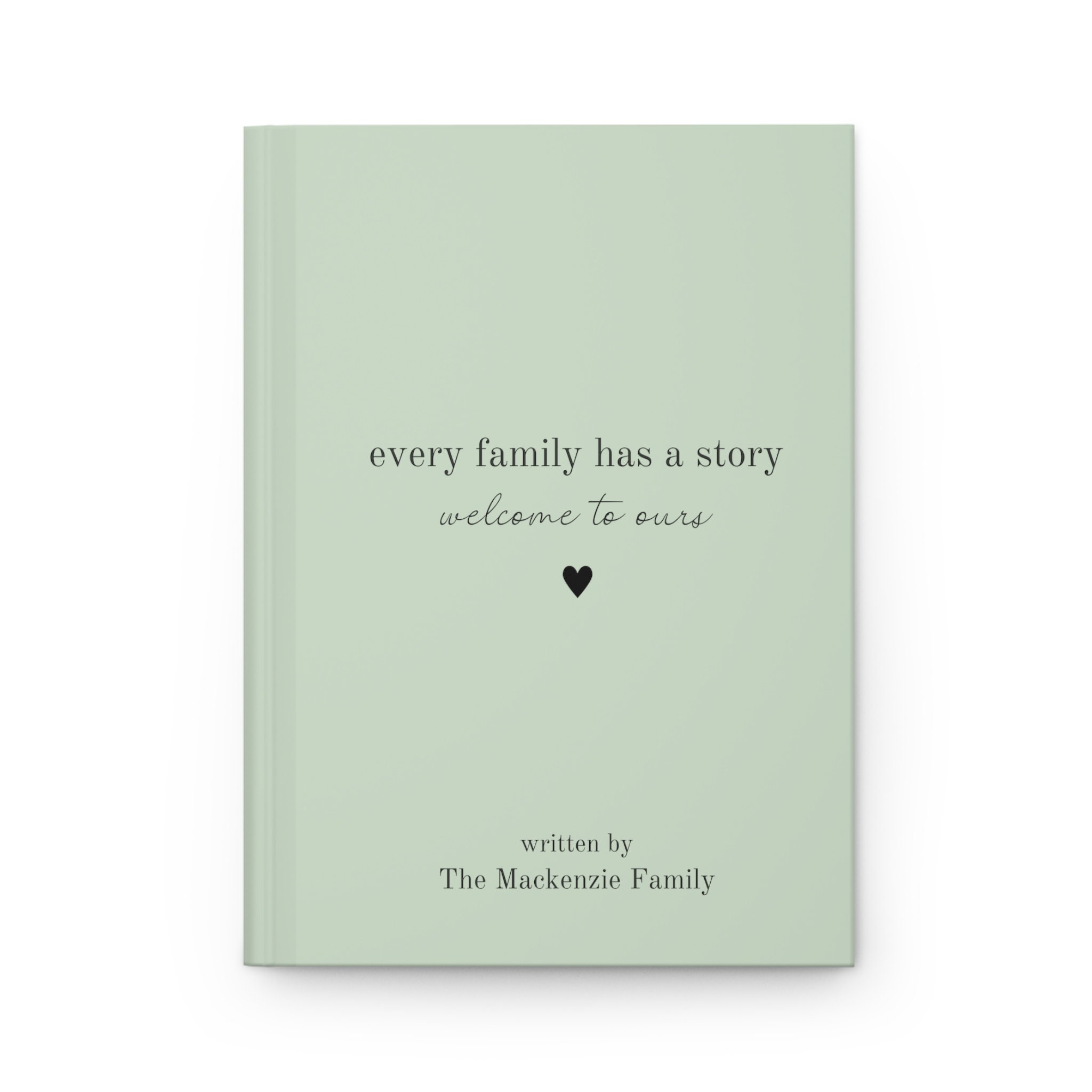 Family Memory Keepsake Journal, Family History Book, Housewarming Gift ...