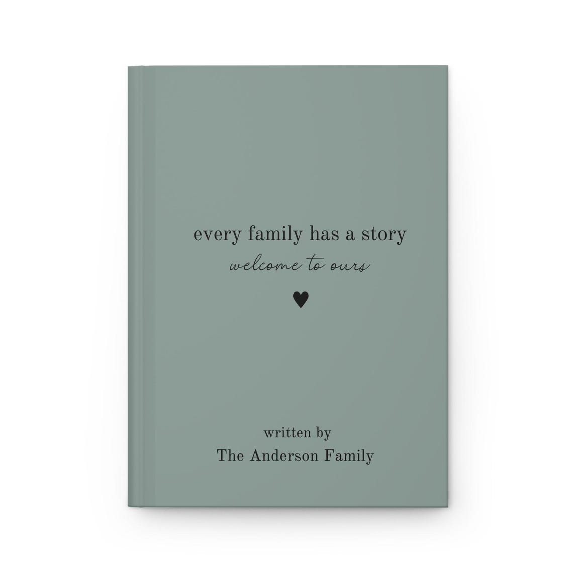 Family Memory Keepsake Journal, Family History Book, Housewarming Gift ...