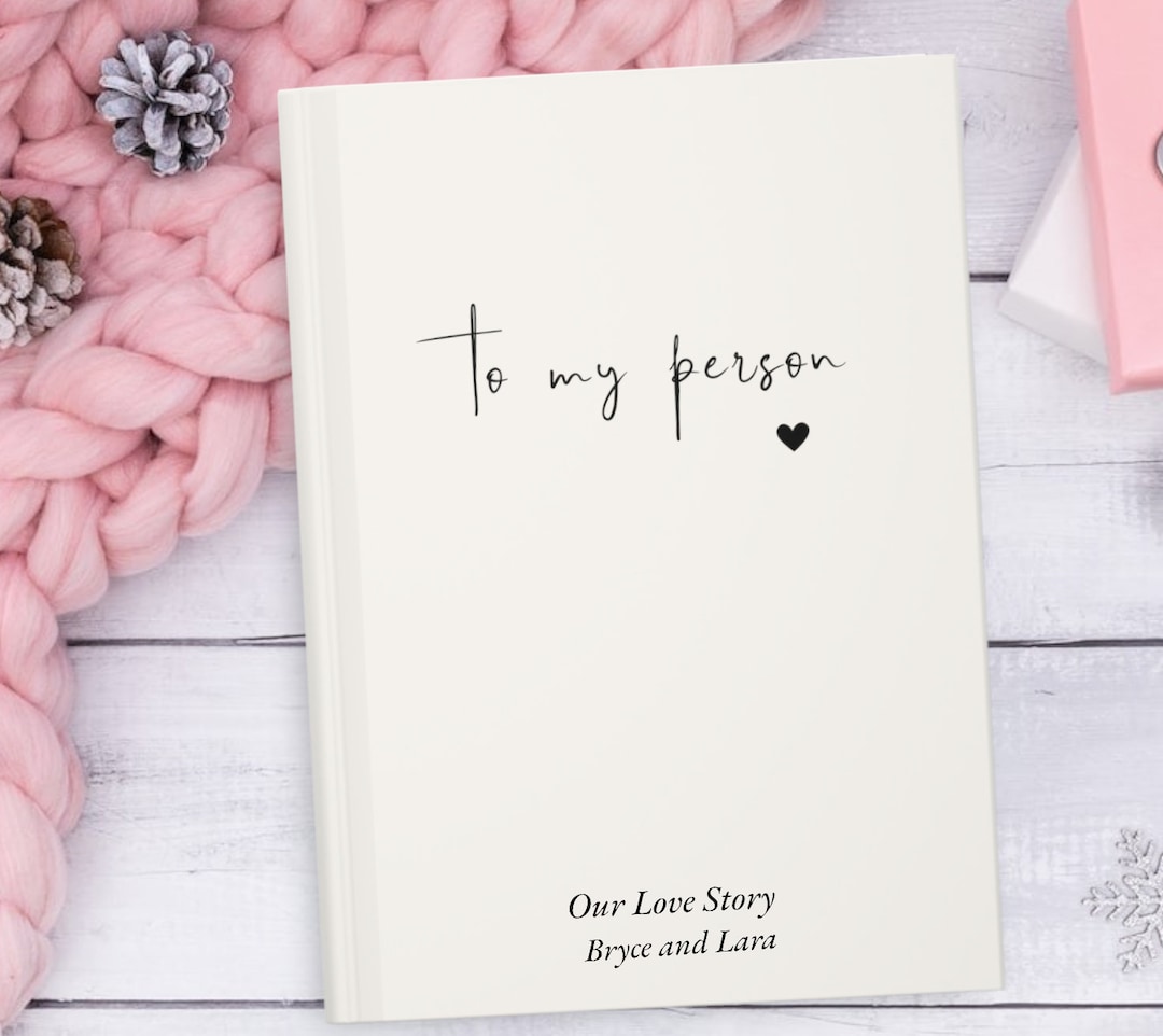 Custom Couples Journal, Letters to My Person Notebook, Dating ...