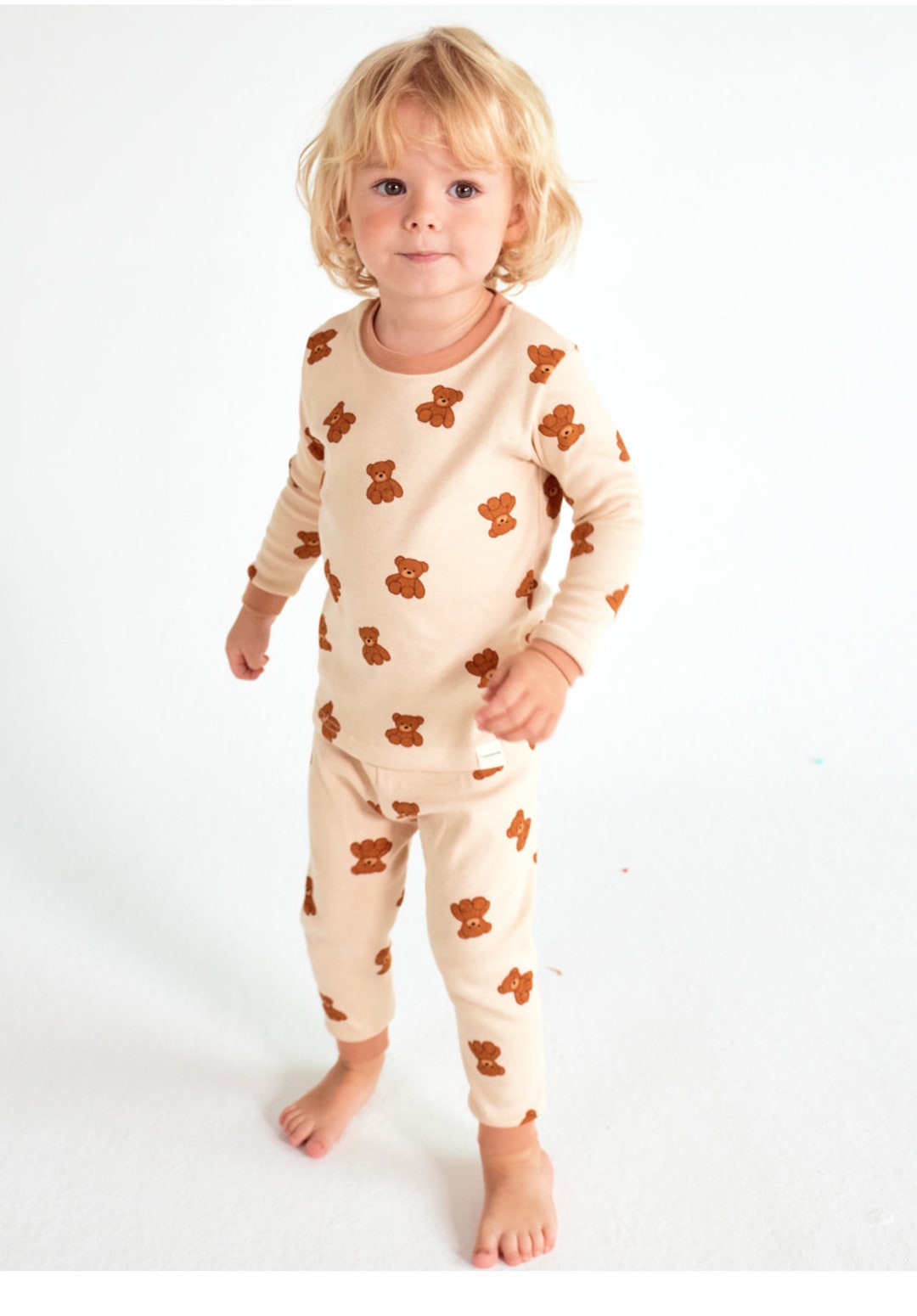 Toddler Pajamas, Teddy Bear Pajamas, Kids Pajama Set, Pajama Set for ...