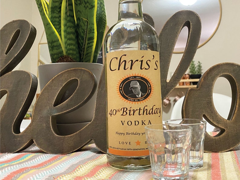 Custom Tito's Vodka Label Template, Vodka Label, Custom Tito's Bottle ...