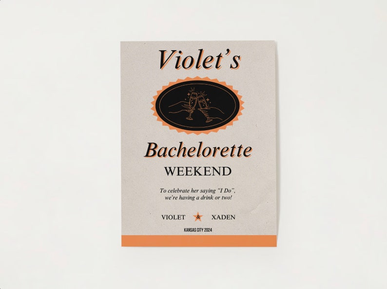 Tito's Label Bachelor/bachelorette Party Welcome Sign Template ...