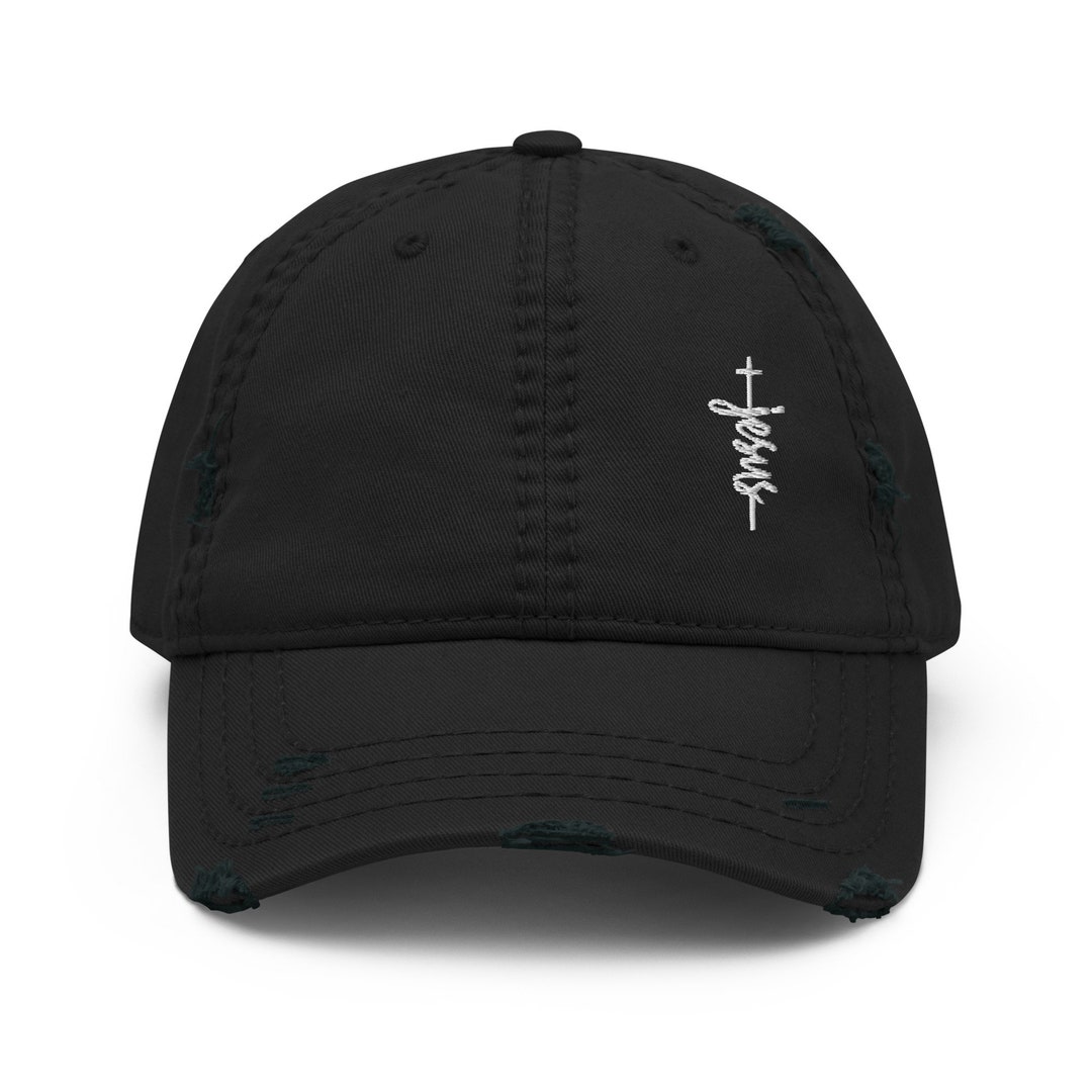 Distressed Glory to God Hat, Dad Hat, Jesus Hat, Dad Hat, Embroidered ...