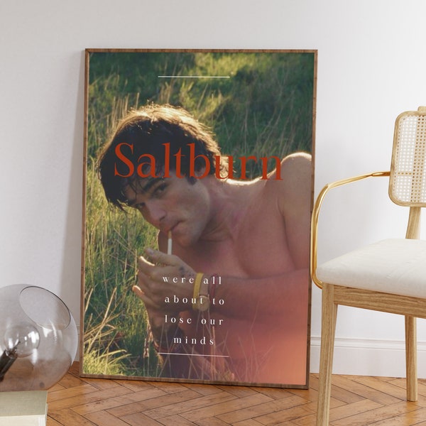 Jacob Elordi Saltburn Poster - Etsy