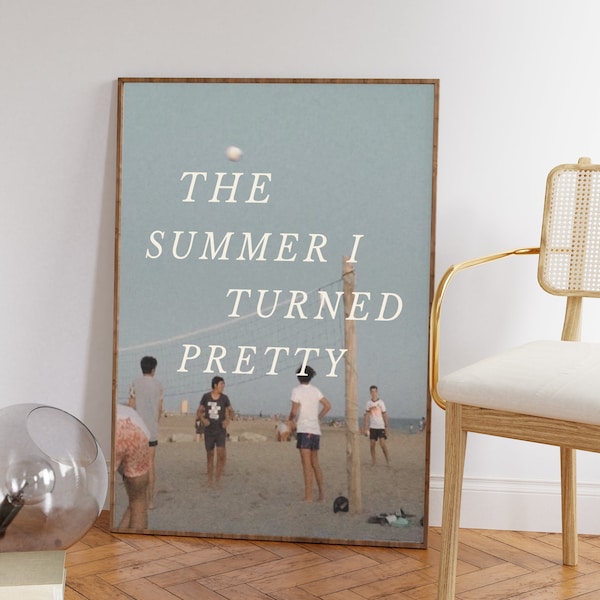 The Summer I Turned Pretty Poster - Etsy