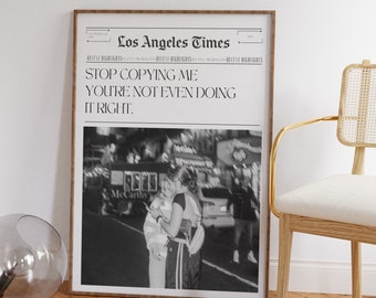 Trendy Vintage Poster Dorm Poster Print Minimal Aesthetic - Etsy