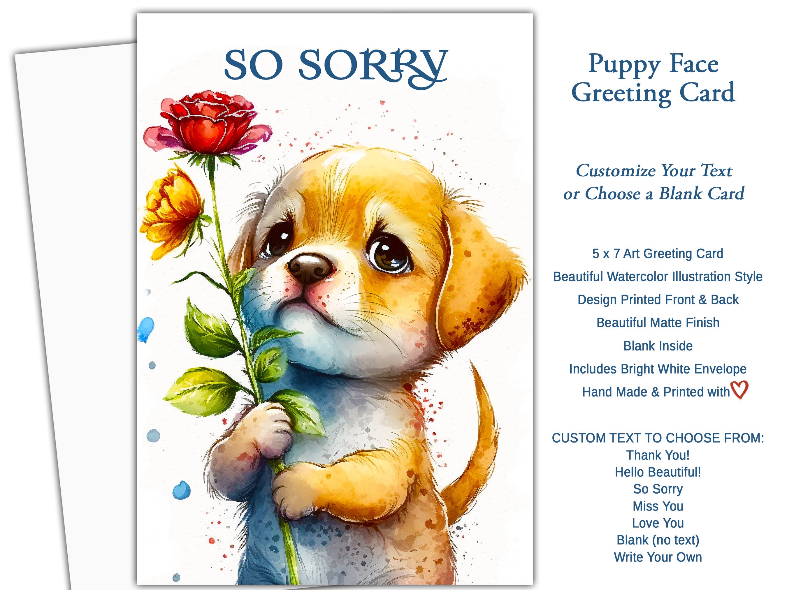 Cute Puppy Face Sorry