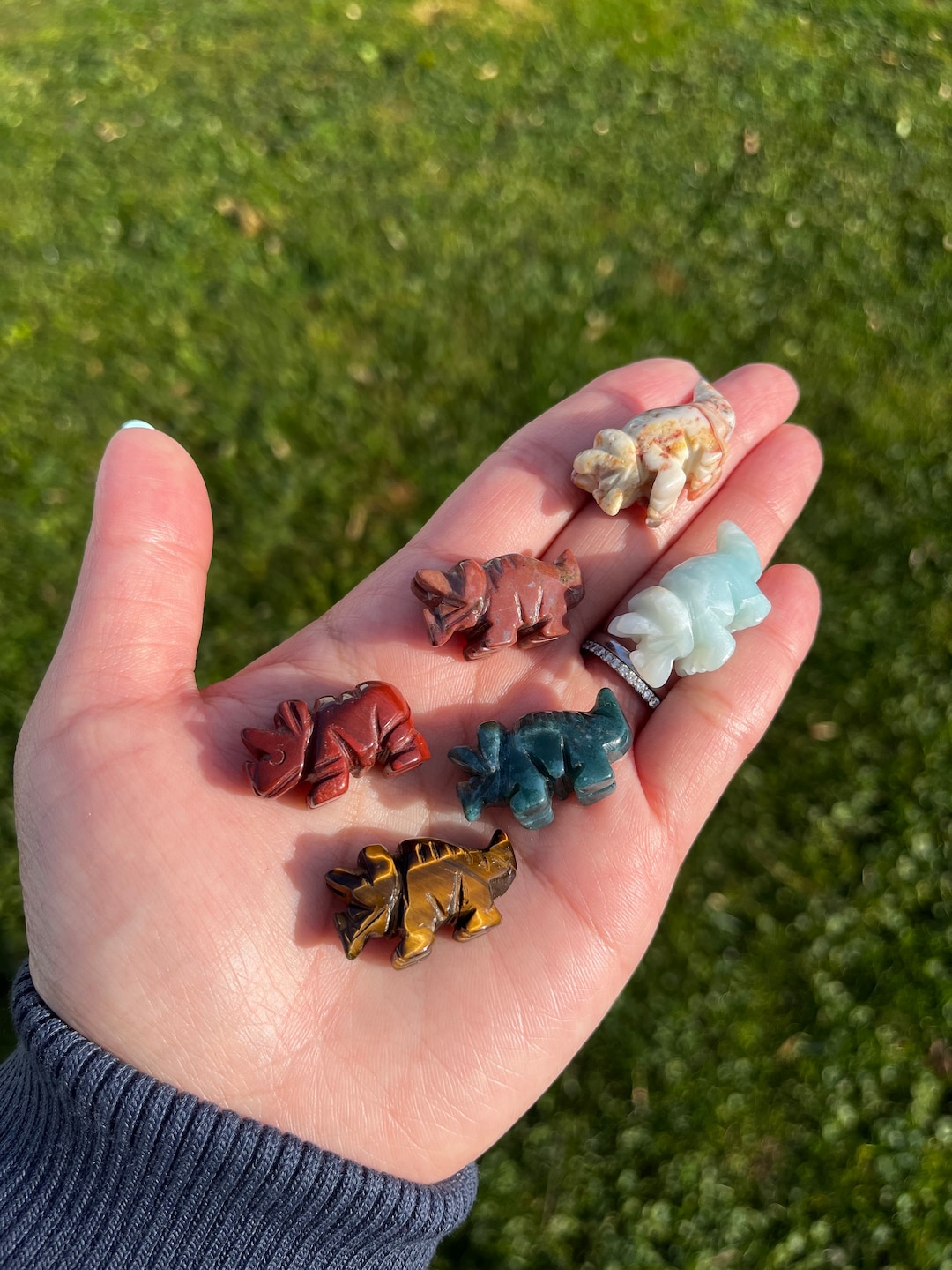 Mini Triceratops Carving - Etsy