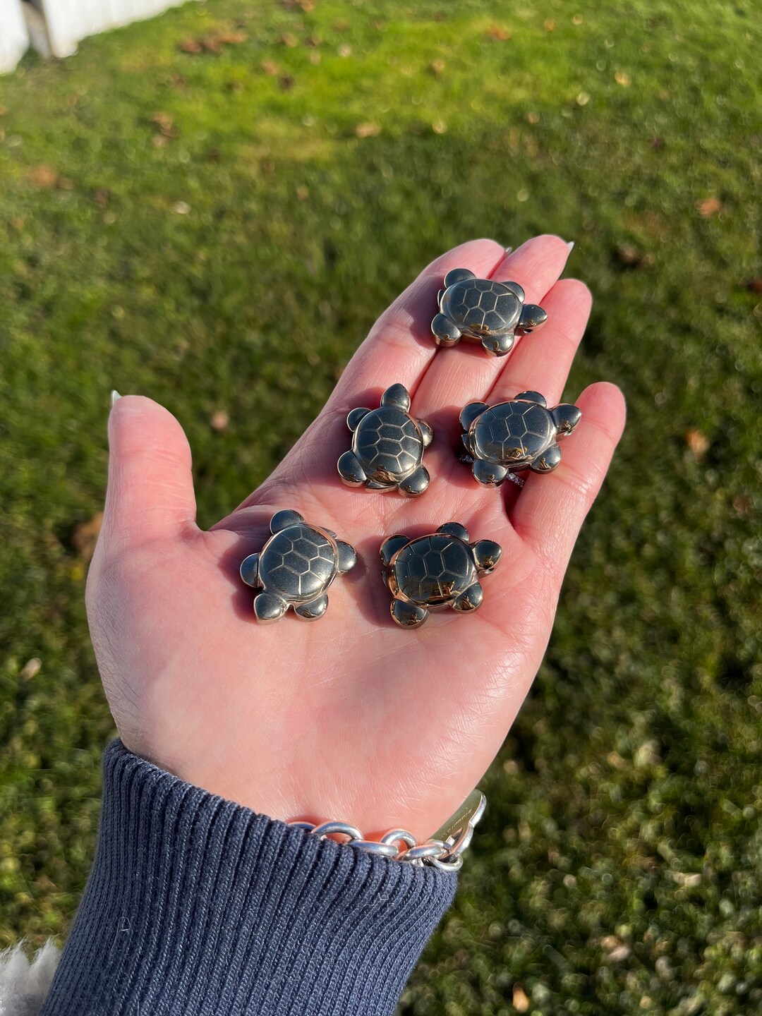 Small Pyrite Turtle Carving - Etsy