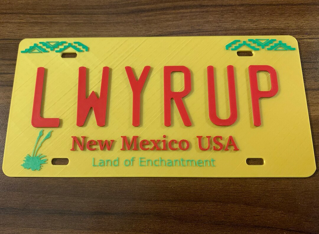 Breaking Bad License Plate Better Call Saul License Plate - Etsy UK