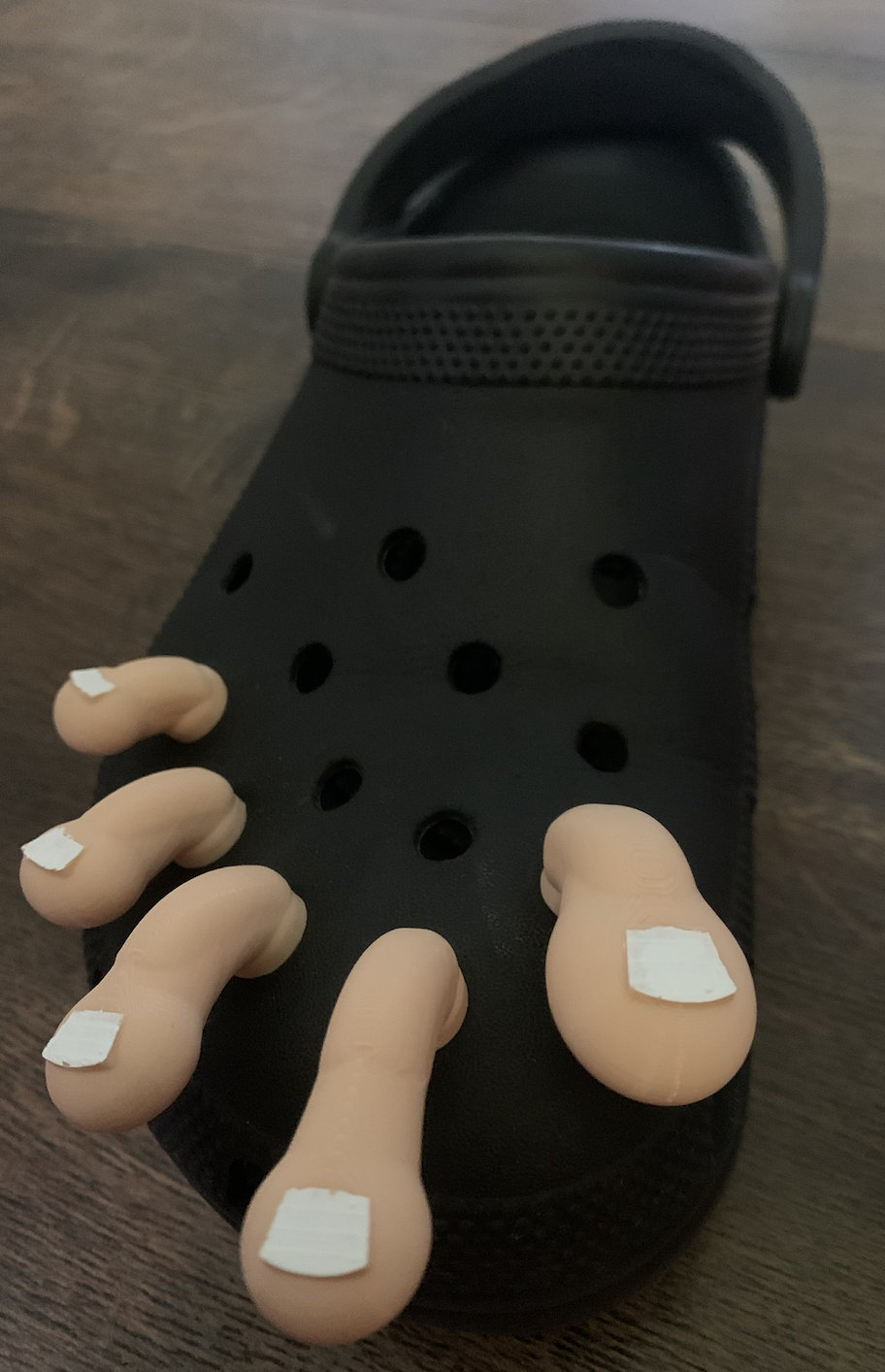 Croc Toes Toe Shoe Charm Jibbit Gag Gift Funny Prank - Etsy