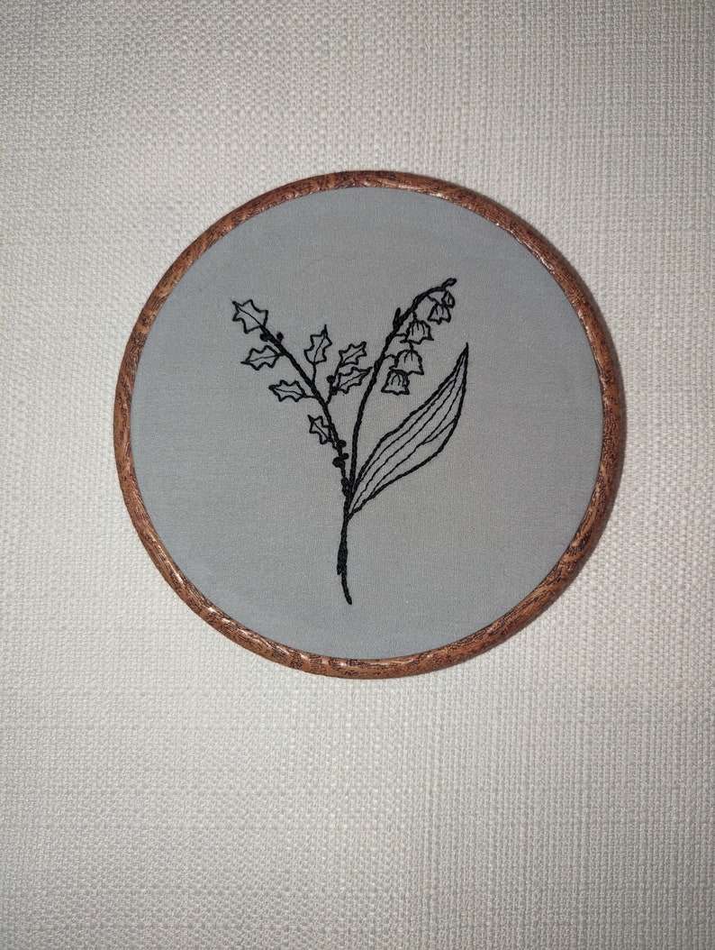 Birth Month Flower Hand Embroidery Pattern Pdf Bundle of 3 - Etsy