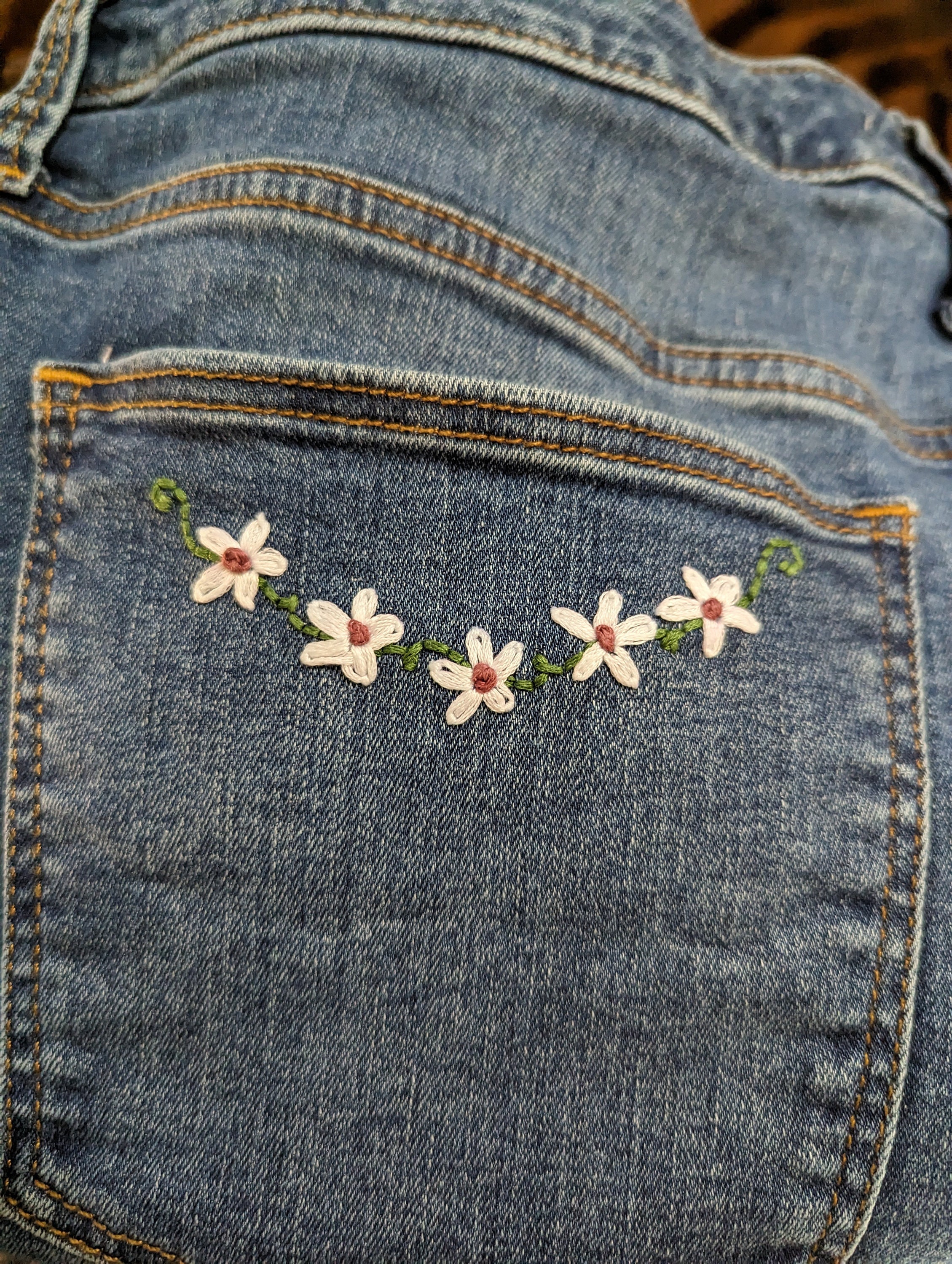 Easy Floral Embroidery Pattern, Beginner Pattern to Personalize Your ...