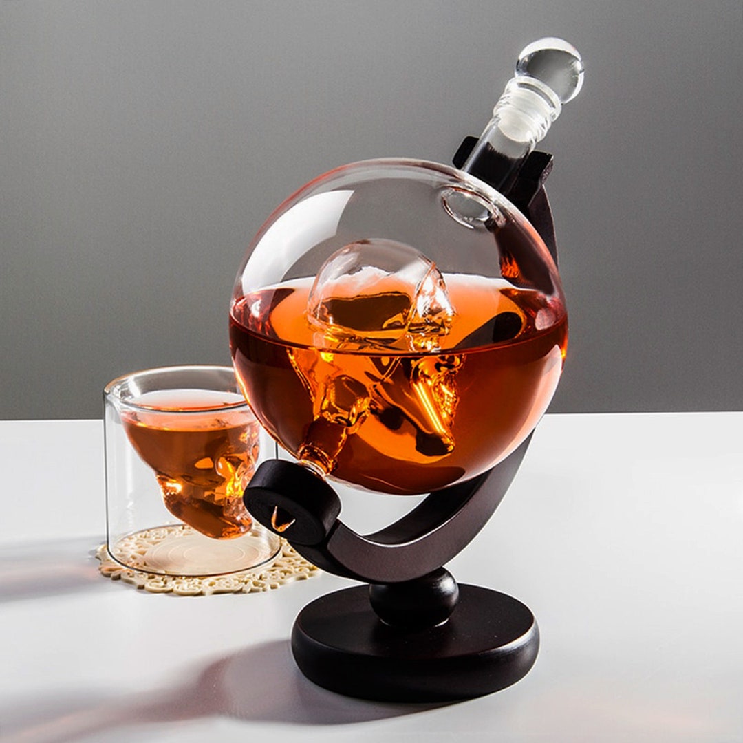 Decanter Set Whiskey Bourbon Set Scotch Glass Set Whisky - Etsy