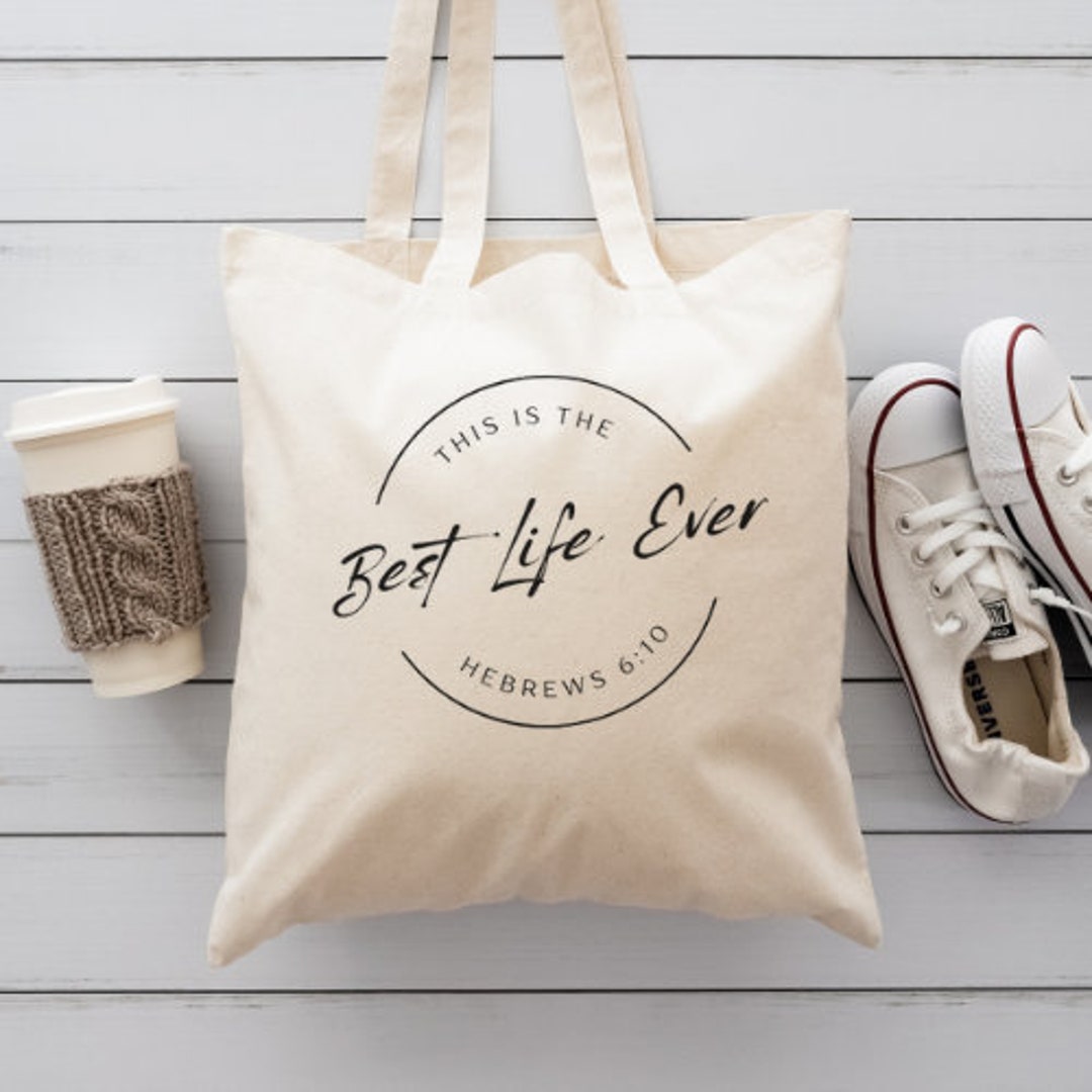 Best Life Ever, Tote Bag, JW, Pioneer Gifts, Pioneer, Gifts for Her - Etsy