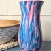 Glass Vase, Hand Painted, Engagement Gift, Wedding Gift, Shower Gift ...