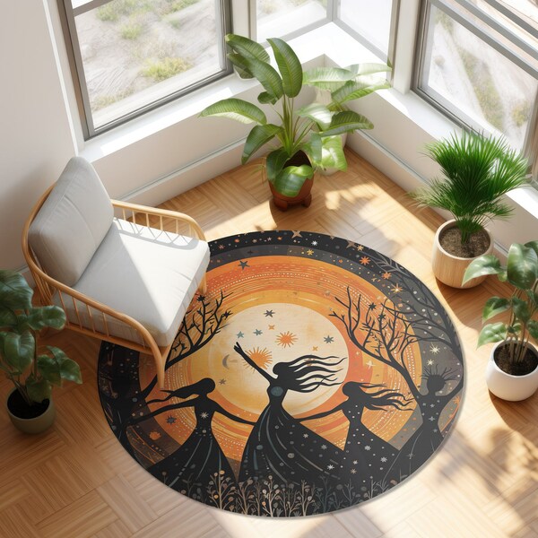 Wiccan Rug - Etsy