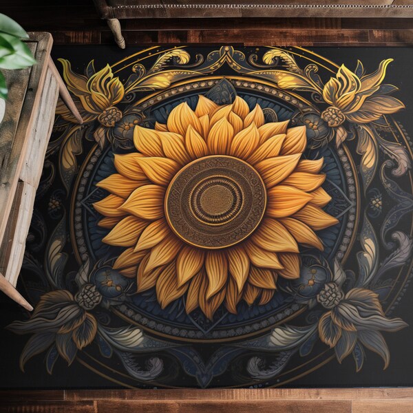 Mandala Rug - Etsy Australia