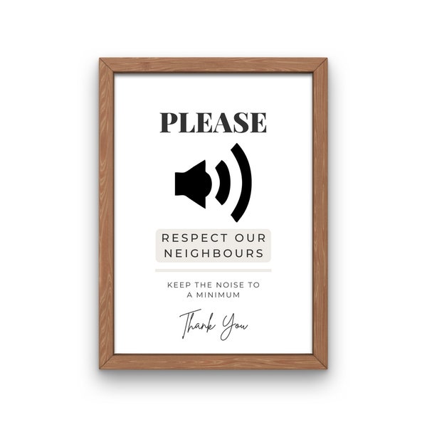 Keep Noise Down Sign - Etsy Keep Noise Down Sign - Etsy