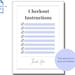 Airbnb Checkout Instructions Sign, Vacation Rental Template (PDF ...