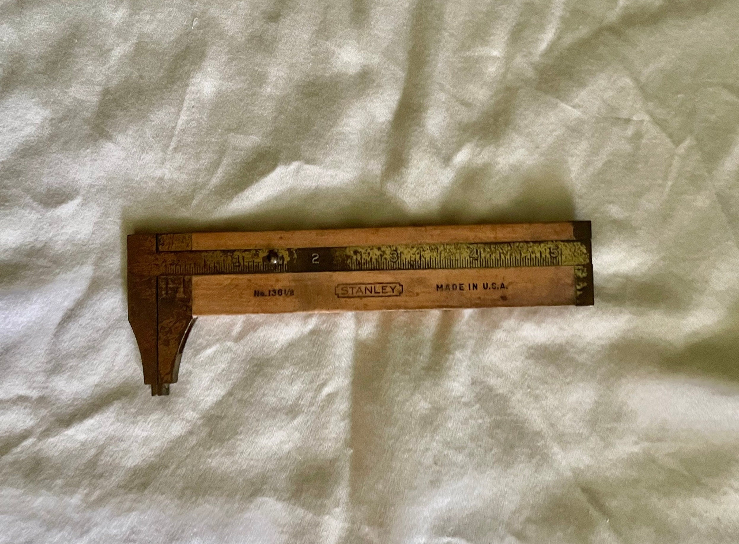 Stanley #136 1/2 Carpenter's Caliper Rule - Etsy