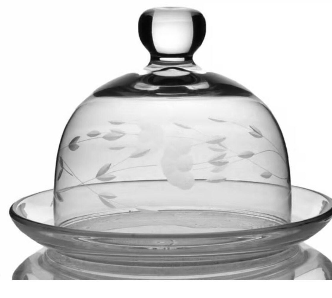Princess House Cheese/ Butter Cloche With Plate - Etsy