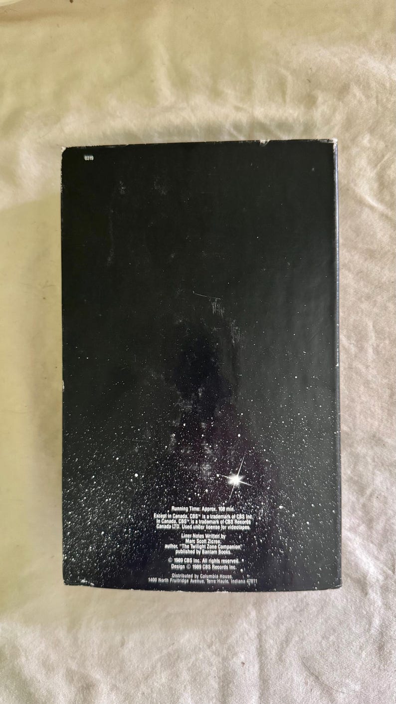 Twilight Zone VHS (BB8) - Etsy