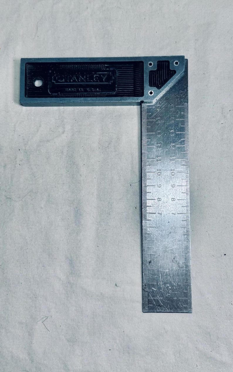 Stanley Improved Try Square (A) - Etsy