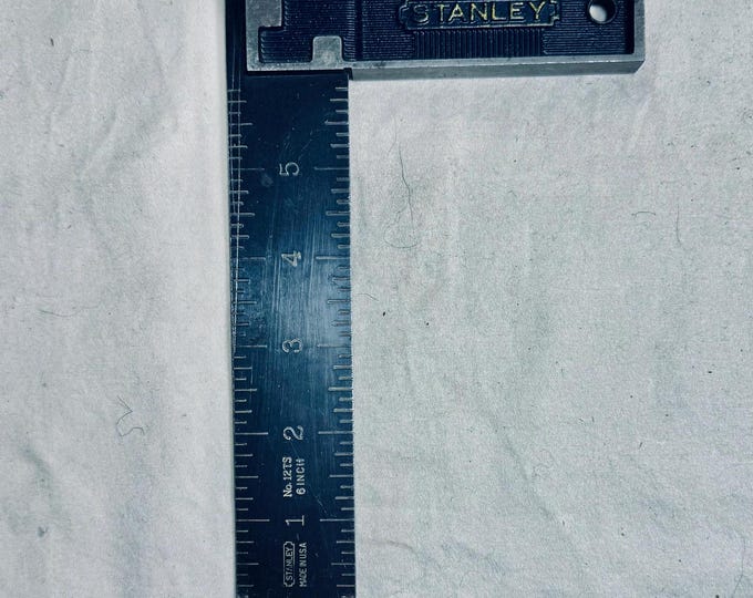 Stanley #12TS Type 1 Improved Try Square - Etsy
