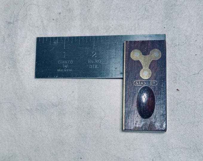 Stanley Try Square #20 -3" (B1) - Etsy