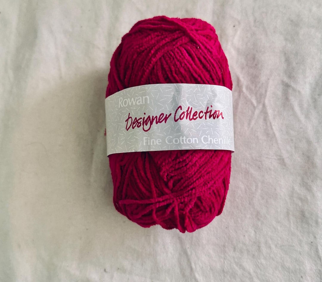 Rowan Fine Cotton Chenille Yarn - Etsy