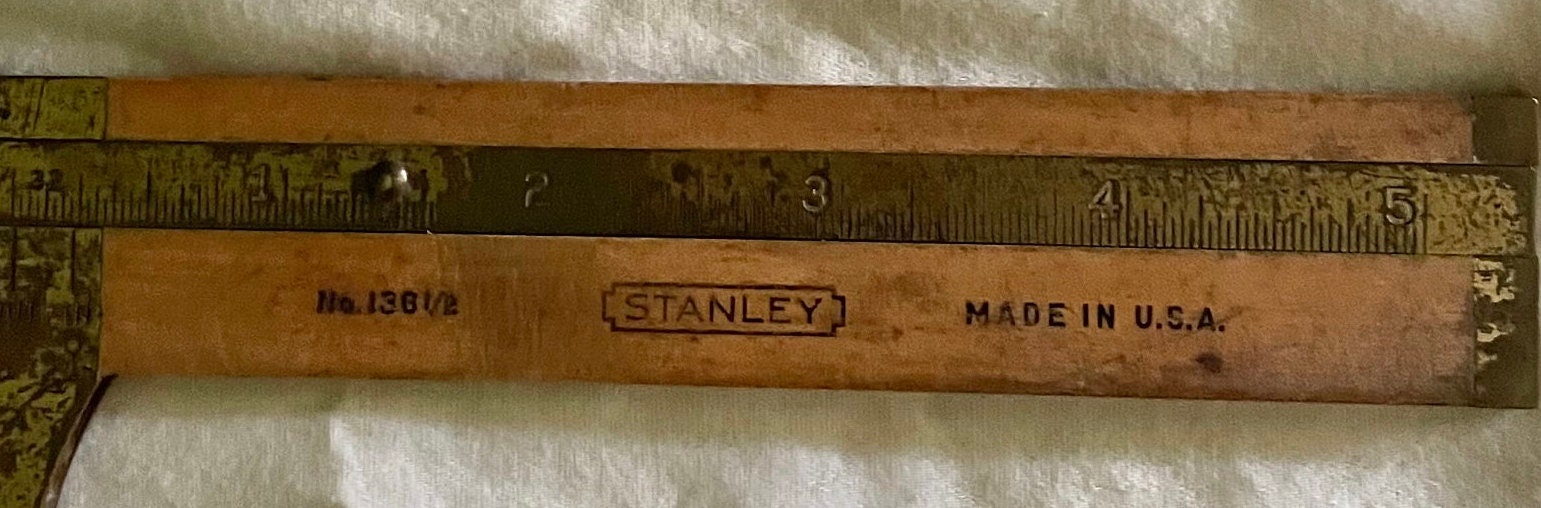 Stanley #136 1/2 Carpenter's Caliper Rule - Etsy
