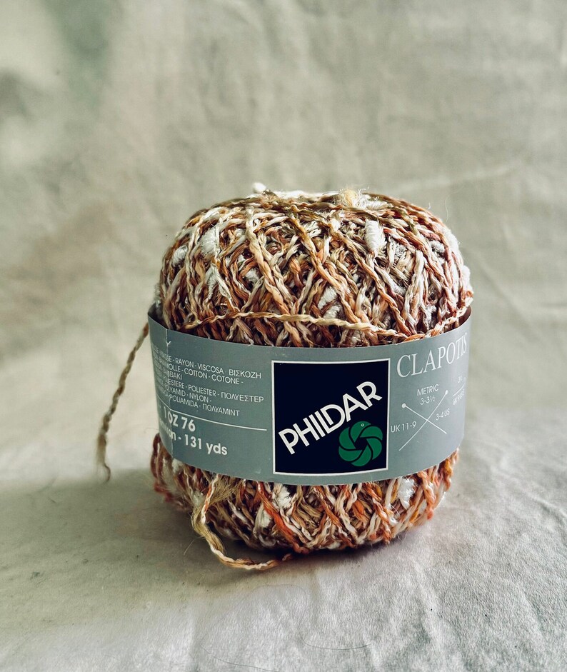 Vintage Phildar Clapotis Yarn - Etsy