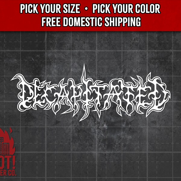 Decapitated - Etsy