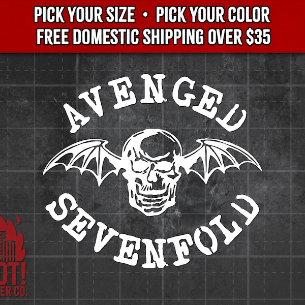 Avenged Sevenfold Car Decals - Etsy