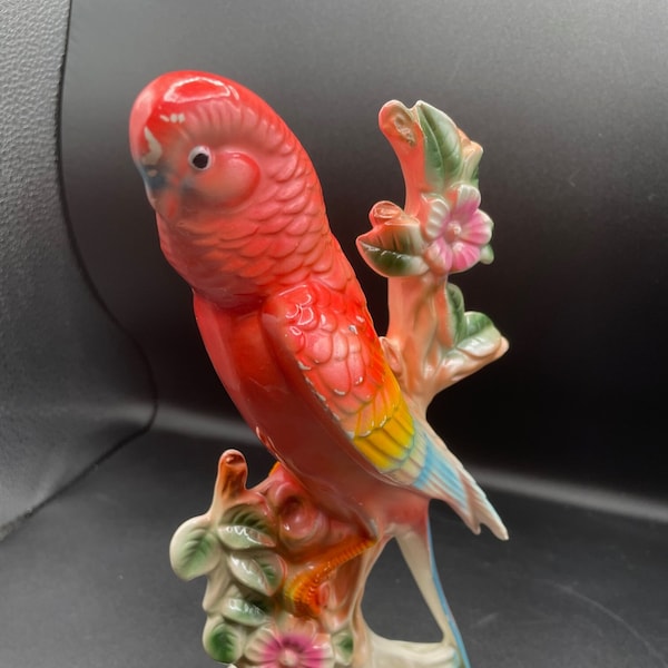 Japanese Parakeet Figurine - Etsy