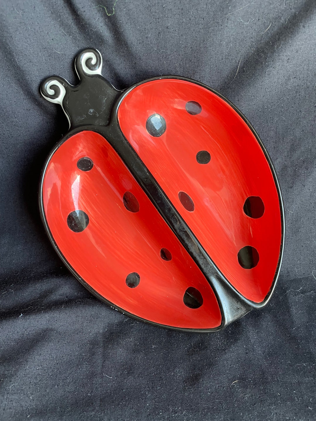 Ladybug Plate - Etsy