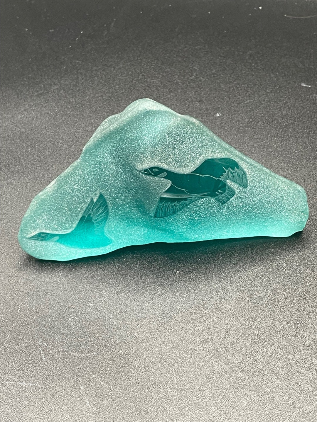 Two Canada Goose/ Geese -glass Rock Sculpture - SIGNED SIKU - Etsy