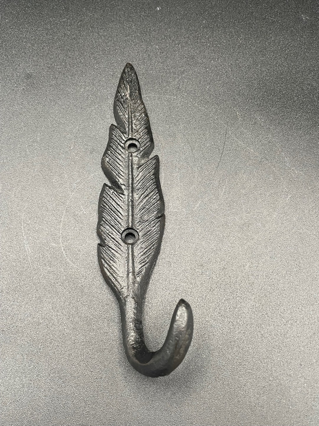 Iron Feather Hook - Etsy