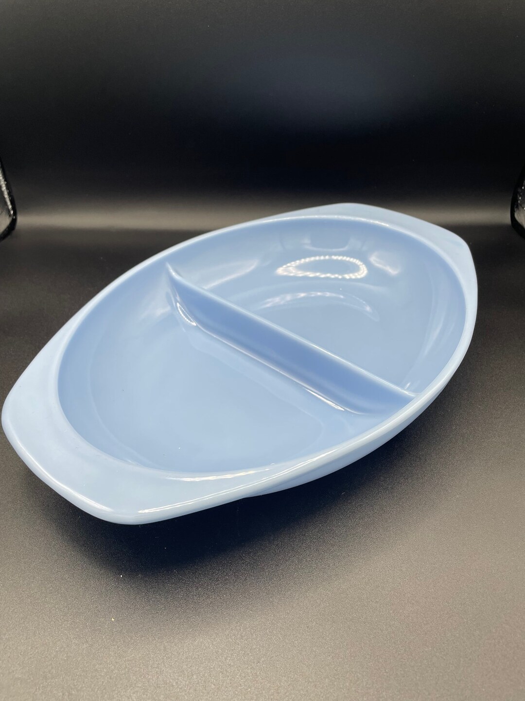 Pyrex Divided Dish Delphite Blue - Etsy