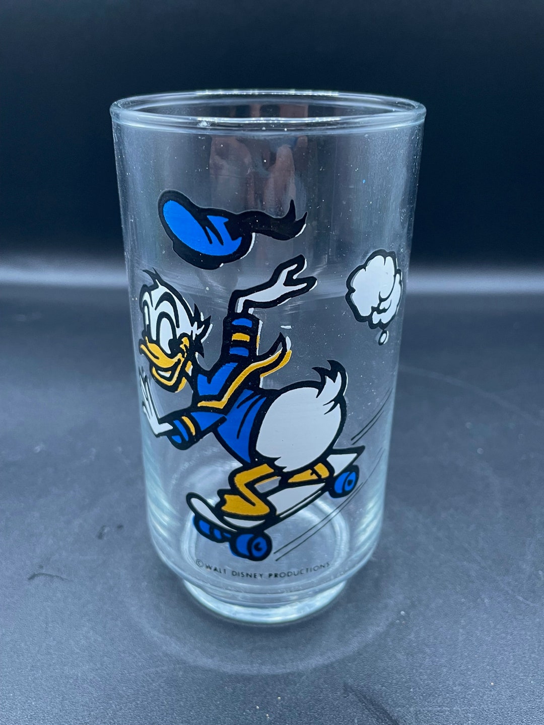 Walt Disney Production Donald Duck Cup/juice Glass - Etsy