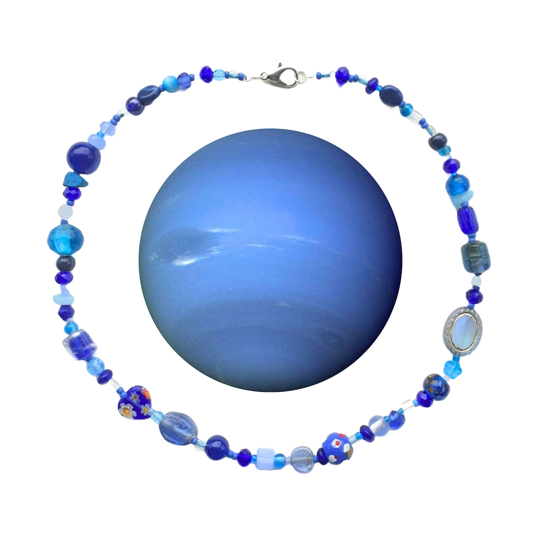 Neptune Necklace Whimsigoth Fairycore Handmade Necklace - Etsy