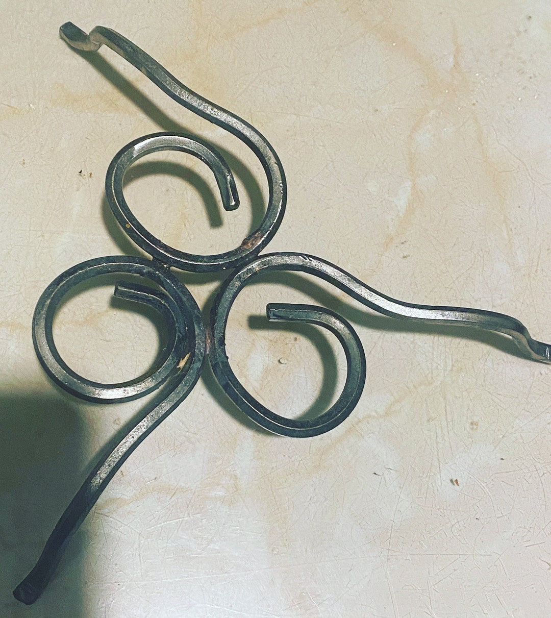 Hand Forged Trivet - Etsy