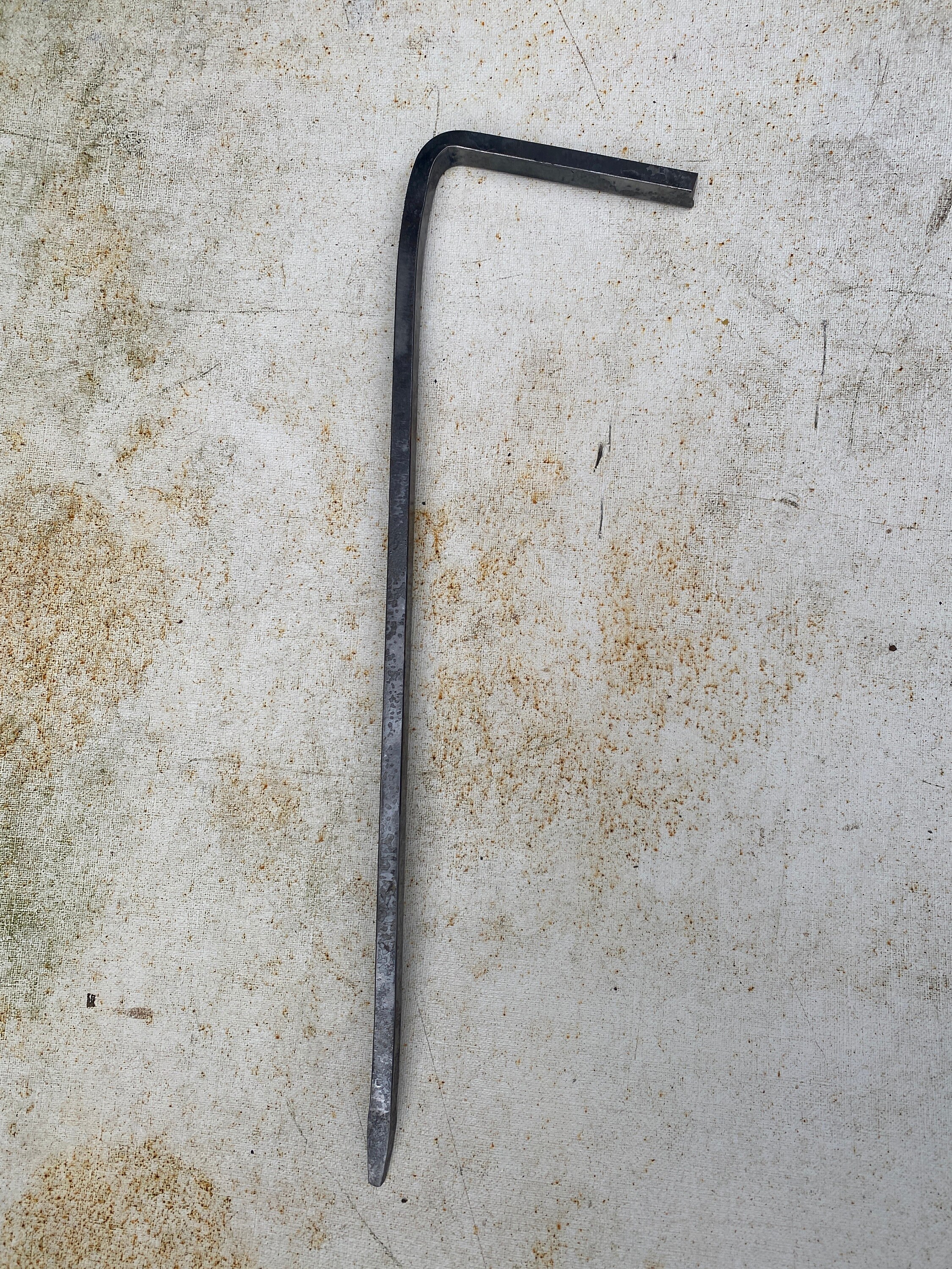 Hand Forged Tent Pegs - Etsy