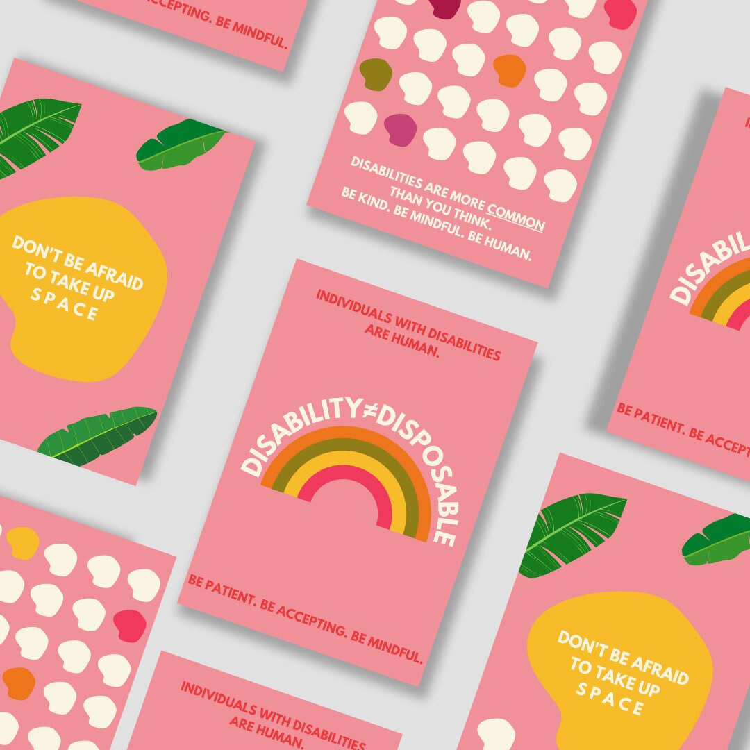 The Pink Project– Disability Inclusion Posters for Classroom or ...
