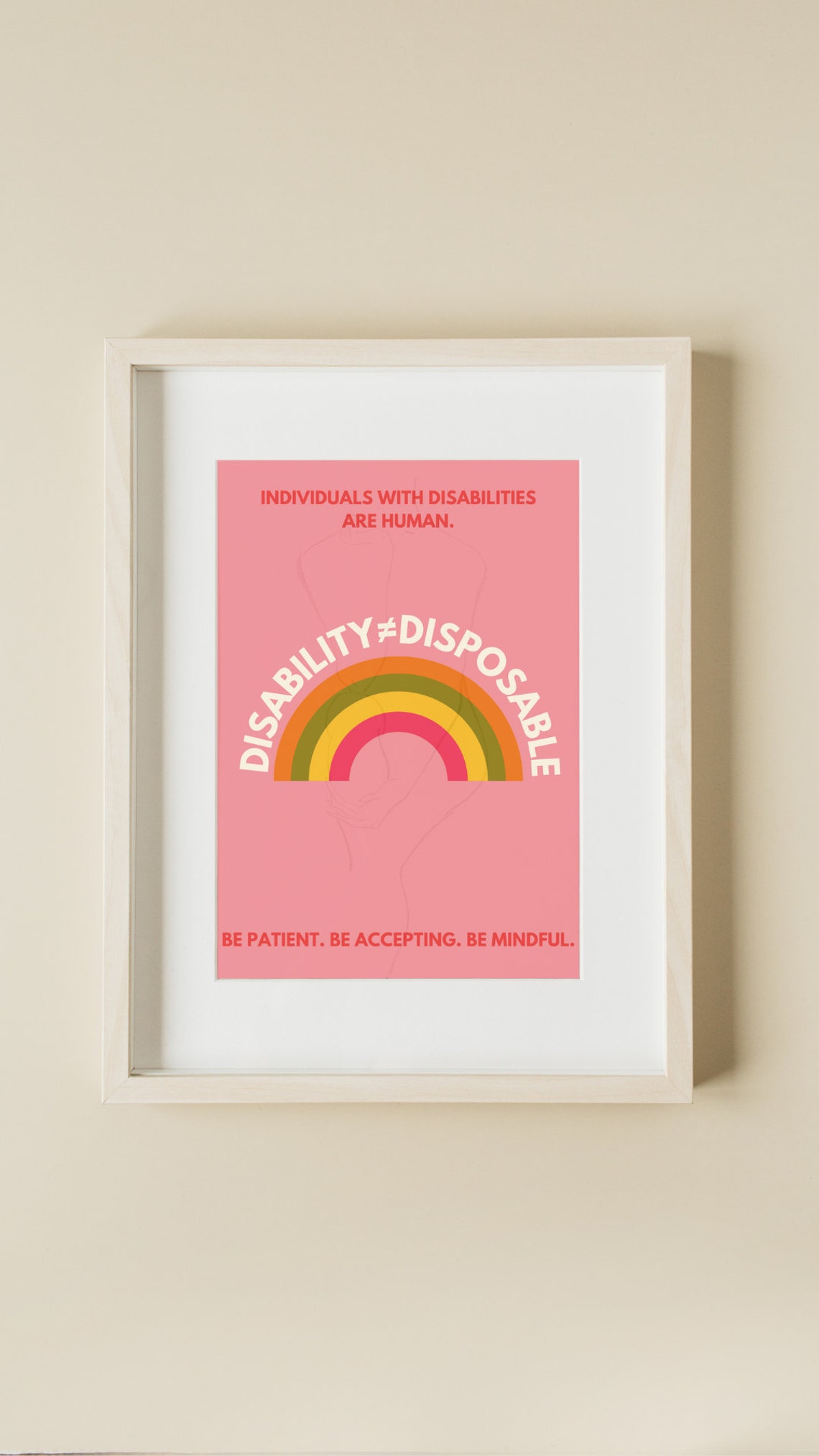 The Pink Project– Disability Inclusion Posters for Classroom or ...